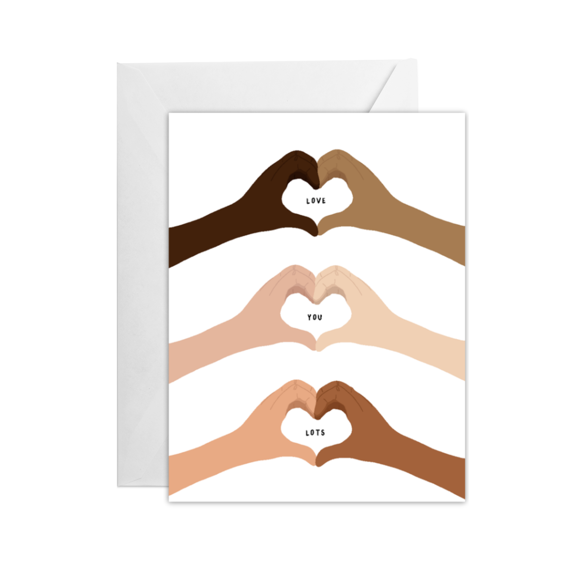 Love You Lots Greeting Card – Oh Happy Dani