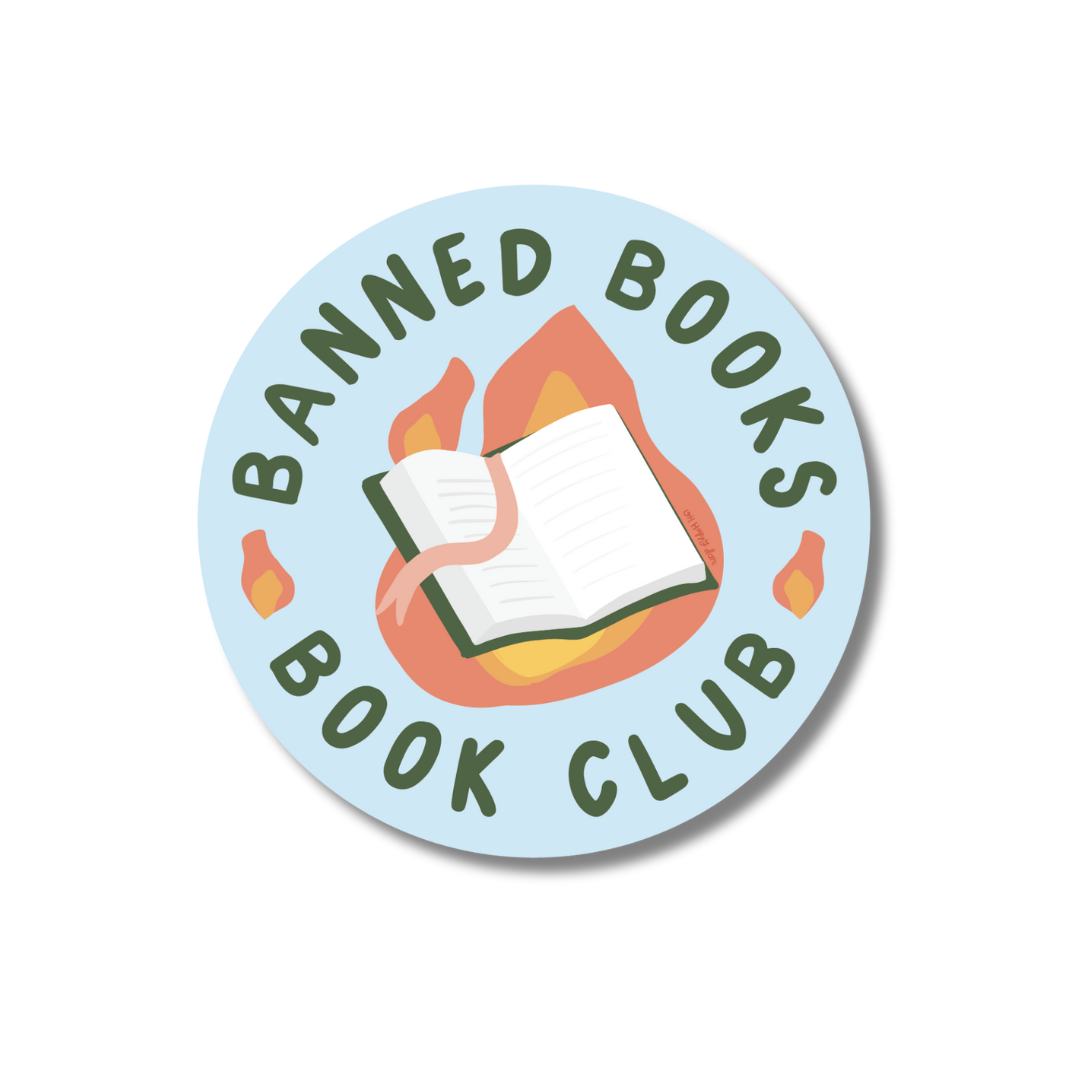 Banned Books Book Club Magnet – Oh Happy Dani