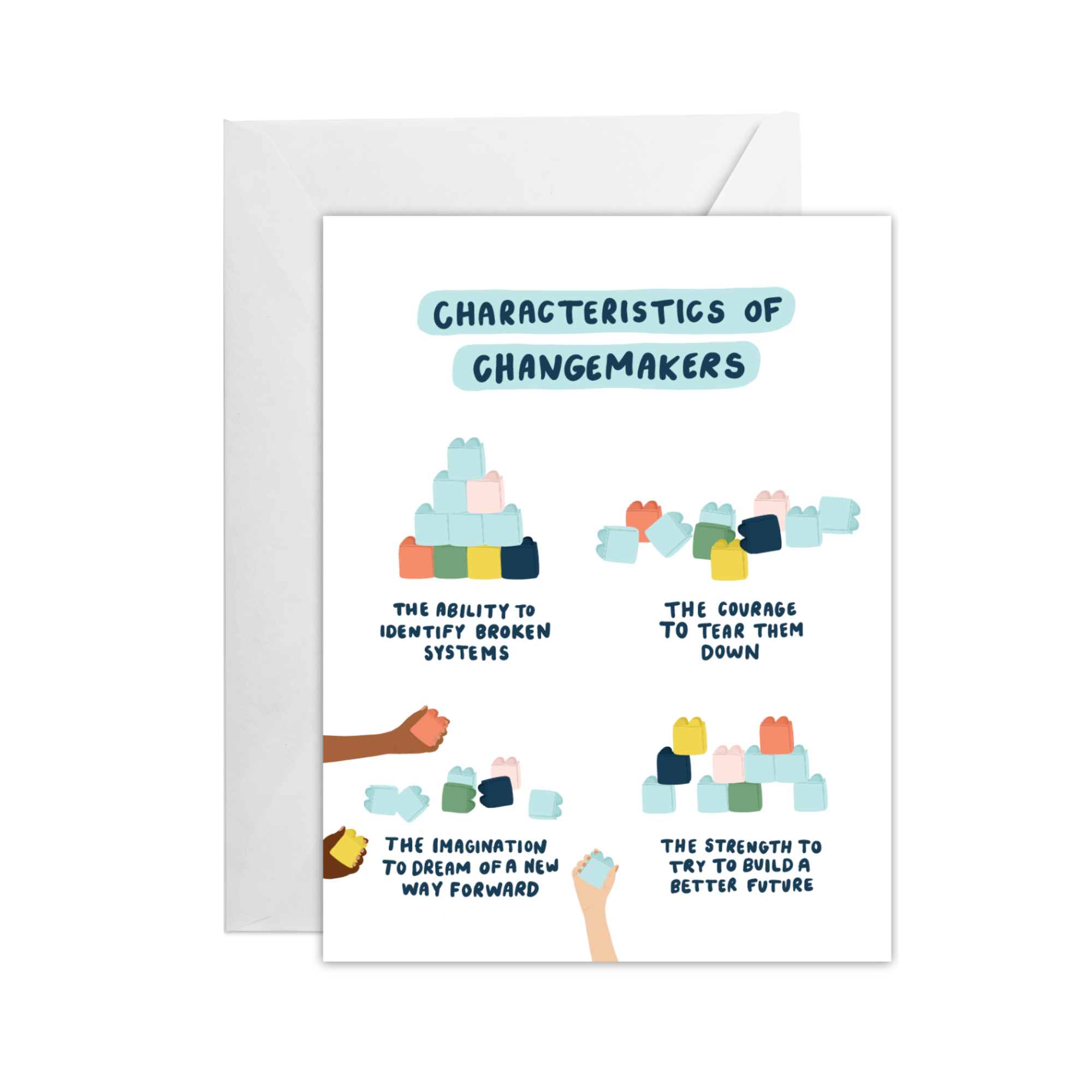 Change Makers Greeting Card – Oh Happy Dani