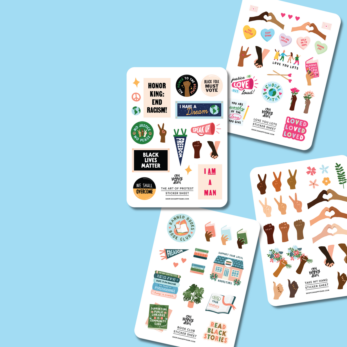 Oh Happy Dani | Inspirational Art Prints and Social Justice Stationery