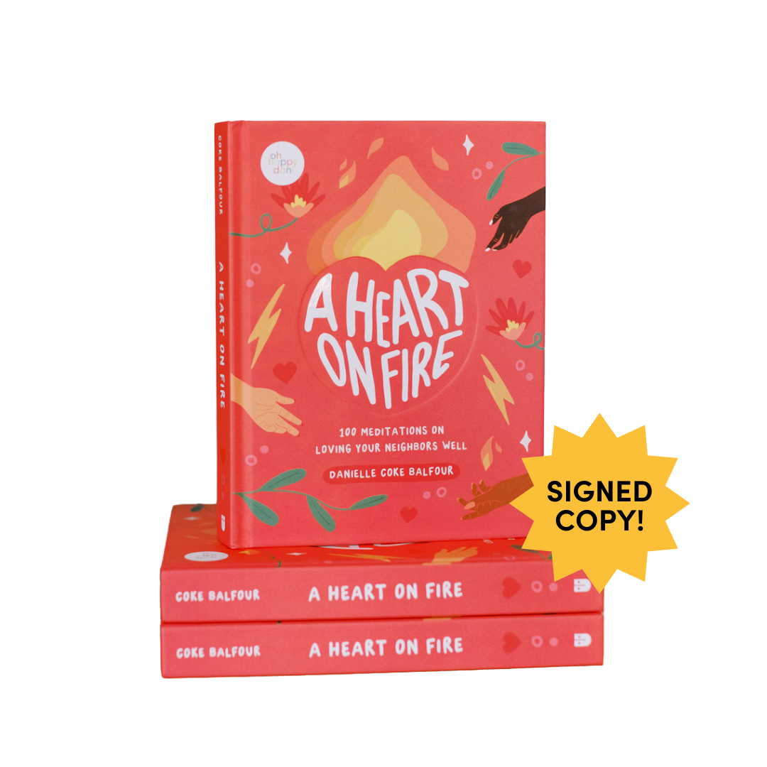 A Heart on Fire Book – Signed Copy – Oh Happy Dani